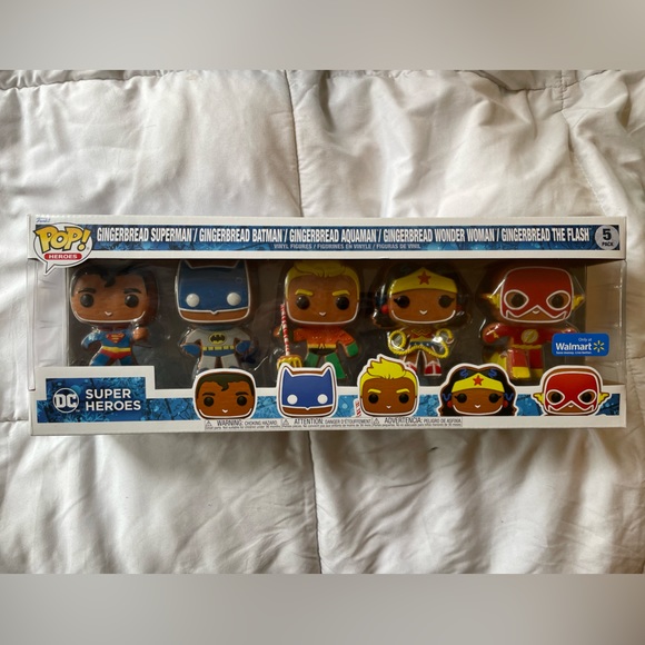 Funko | Other | Funko Pop Dc Superheroes Gingerbread Superman Batman ...